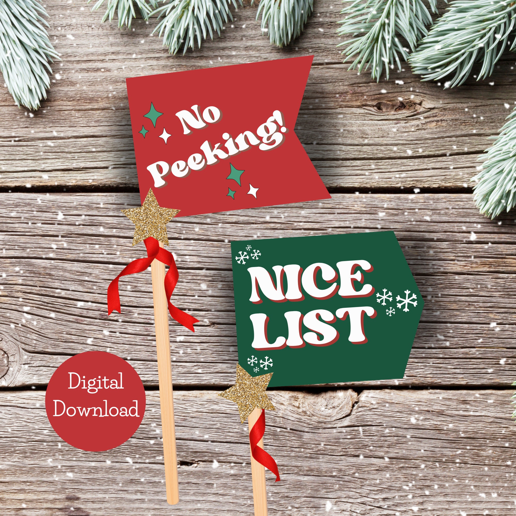 Elf Mini Pennants, Elf Kit, Elf Fun, Elf Activities, Elf Digital ...