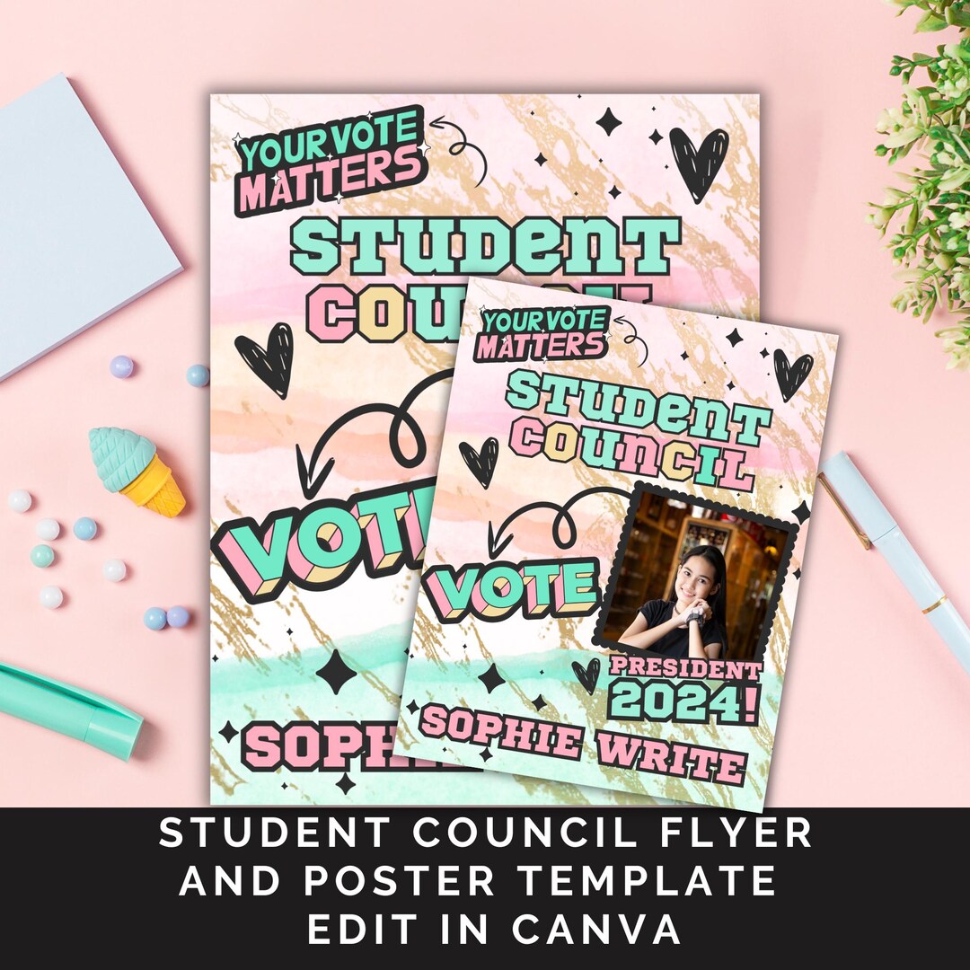 Student Council Elections Poster