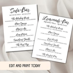 Wedding Lemonade Bar, Lemon Decor, Lemonade Bar, Lemonade Stand Sign ...