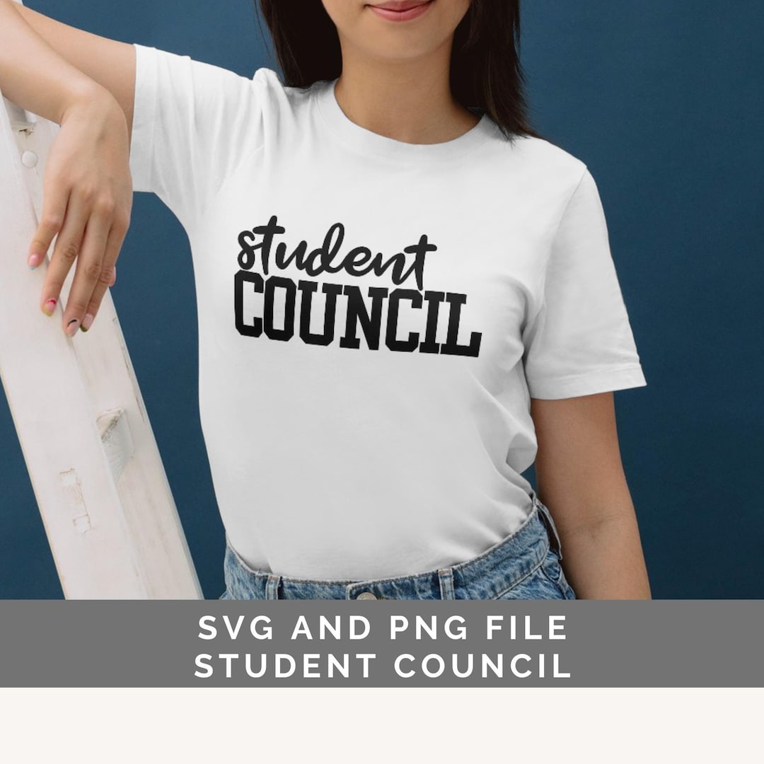 Student Council SVG and PNG File: School Design (digital Download) - Etsy