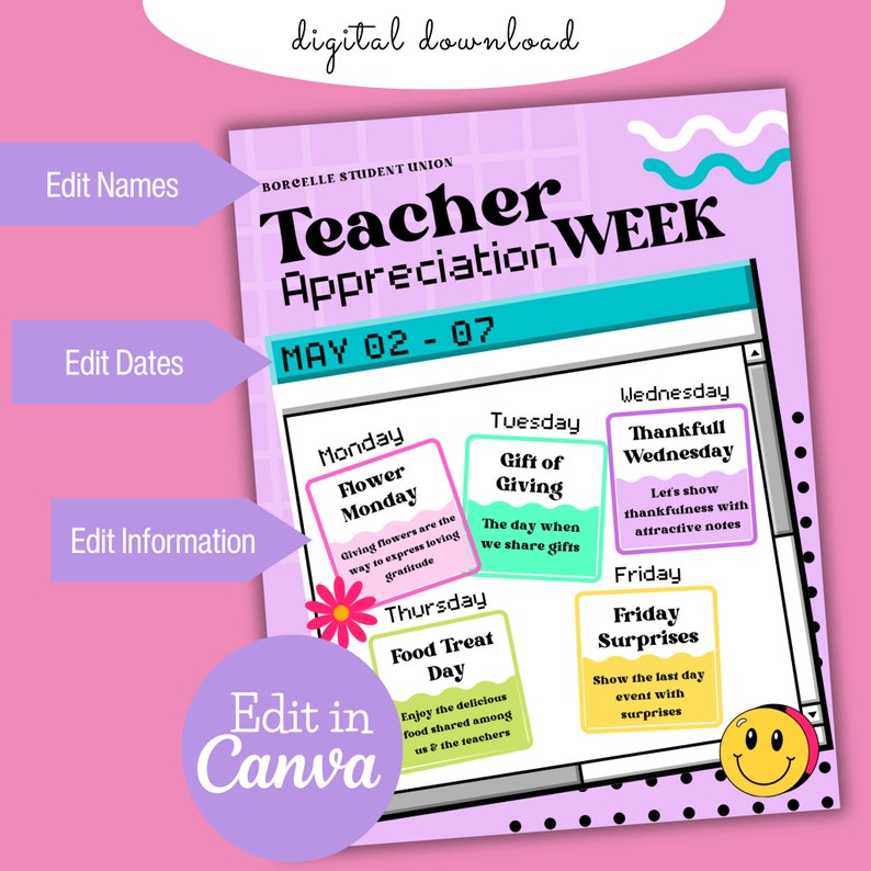 Retro, Teacher Appreciation, Teacher Appreciation Week, Teacher Thank ...