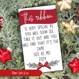Ribbon Tag,same Size as Me,ribbon Ornament, Height Ornament Tag ...