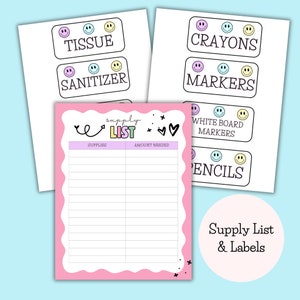 Editable Meet the Teacher Template Bundle (canva) - Etsy