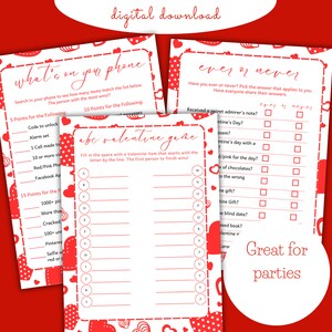 Icebreaker Games, Valentines Day Game, Get to Know You, Find the Guest ...