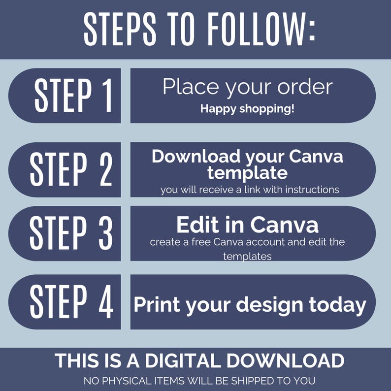 Winter Concert Program Template: Editable Canva Flyer (digital Download ...