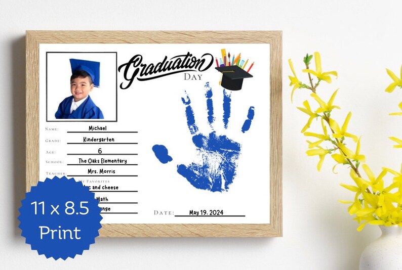 Graduation Day Craft, Last Day of School, Graduation Keepsake, Kids ...