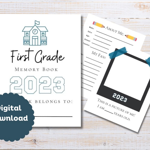 End of School Memory Book - Etsy