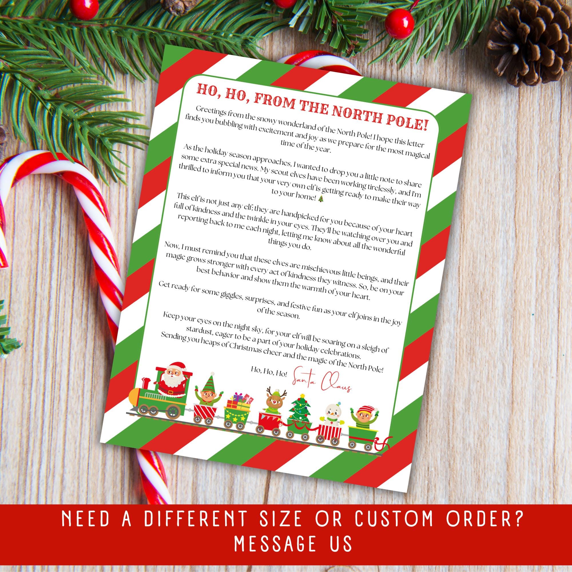 Elf Coming Soon Letter From Santa, Elf Letter, Coming Soon Elf, Letter ...