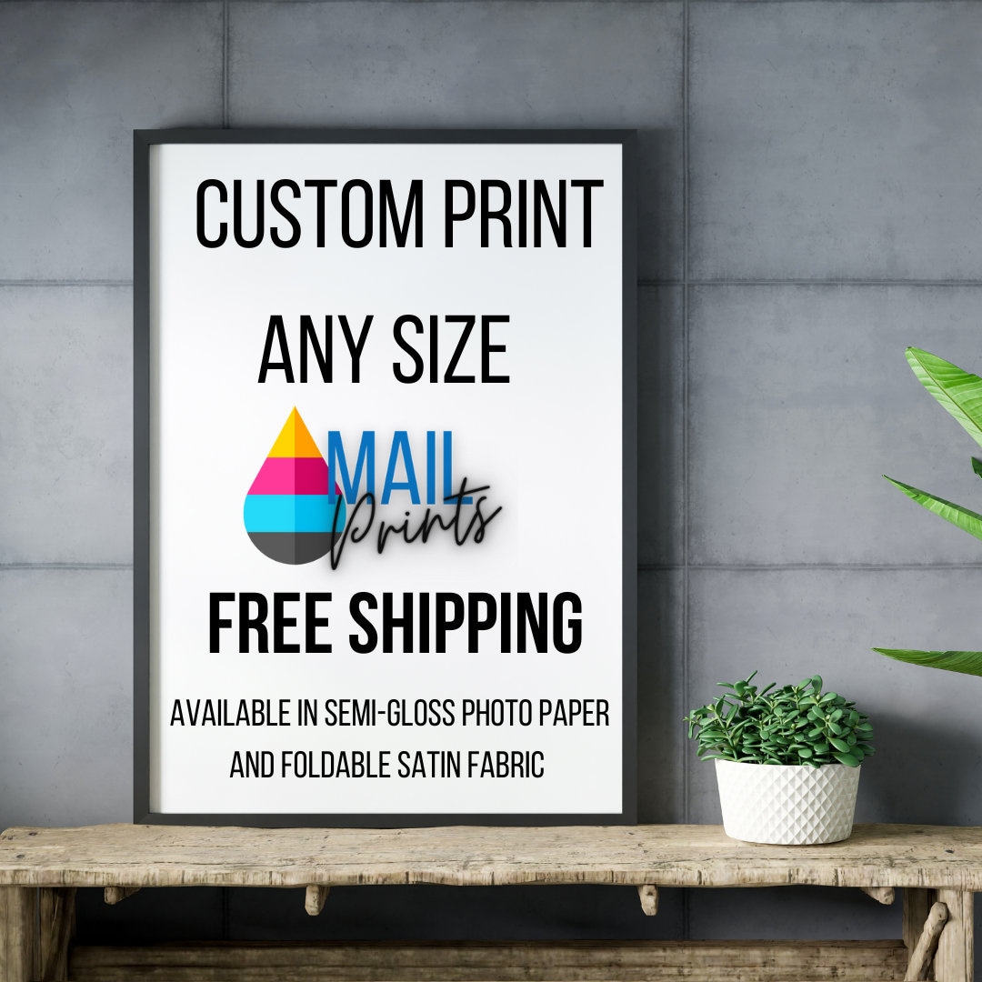 Custom Printing, Poster Printing, Printing Service - Etsy