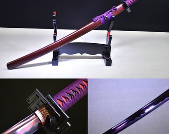 Purple Blade Katana - Etsy