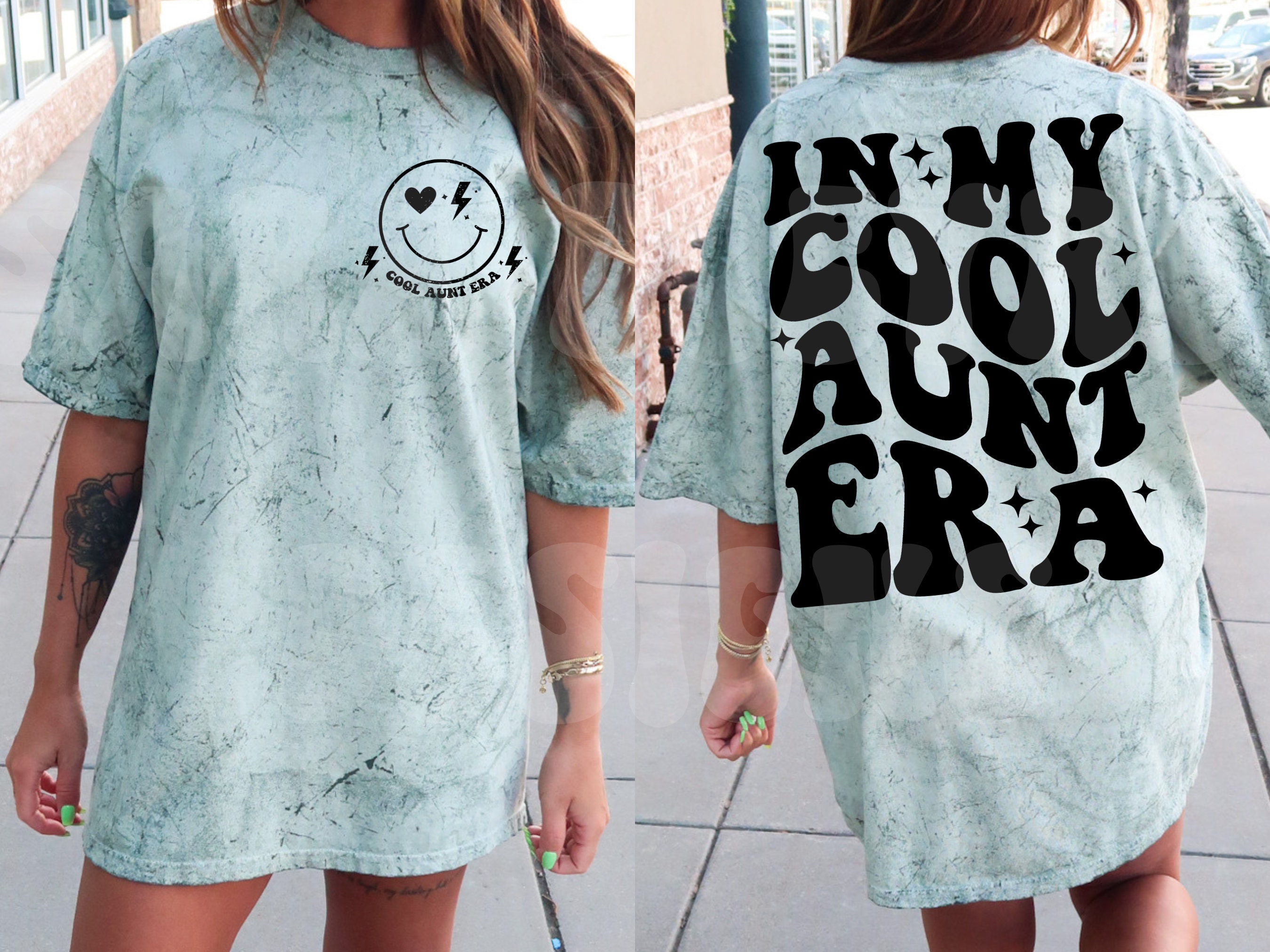 In My Cool Aunt Era Svg in My Cool Aunt Era Png in My Aunt - Etsy