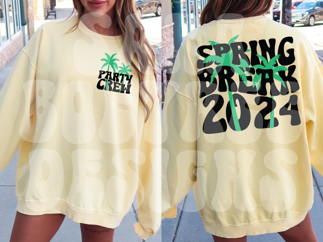 Spring Break 2024 Svg, Spring Break Svg, Beach Trip Svg, Spring Break ...