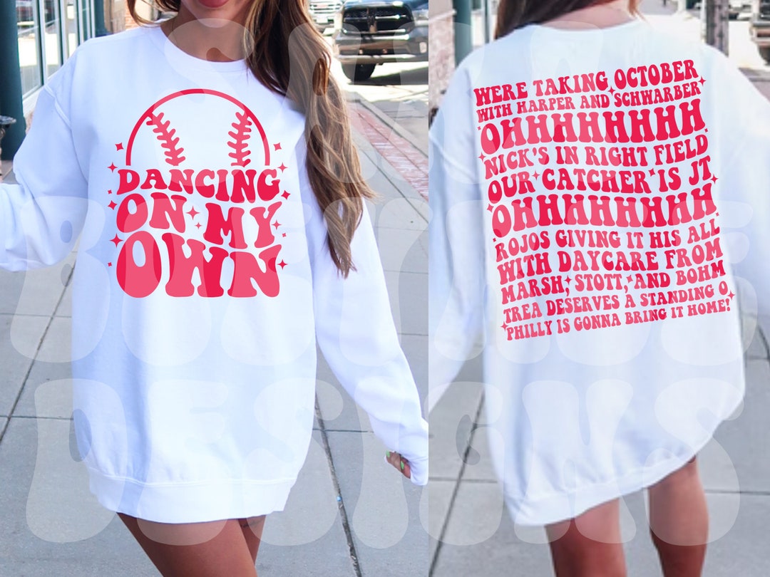 Dancing on My Own Svg, Red October Svg, in October We Wear Red Svg ...