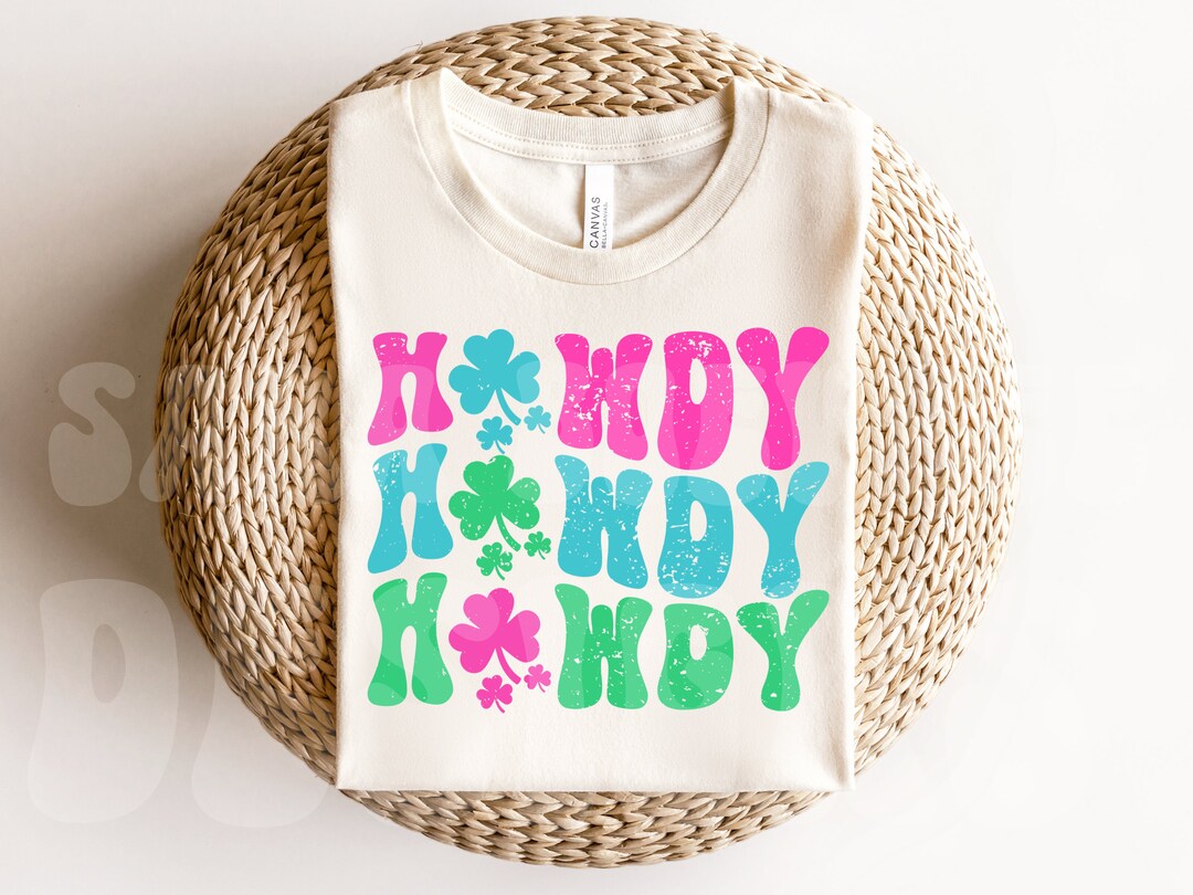 Howdy St Patricks Day PNG, Western Rodeo St. Patricks Day PNG, Clip Art ...