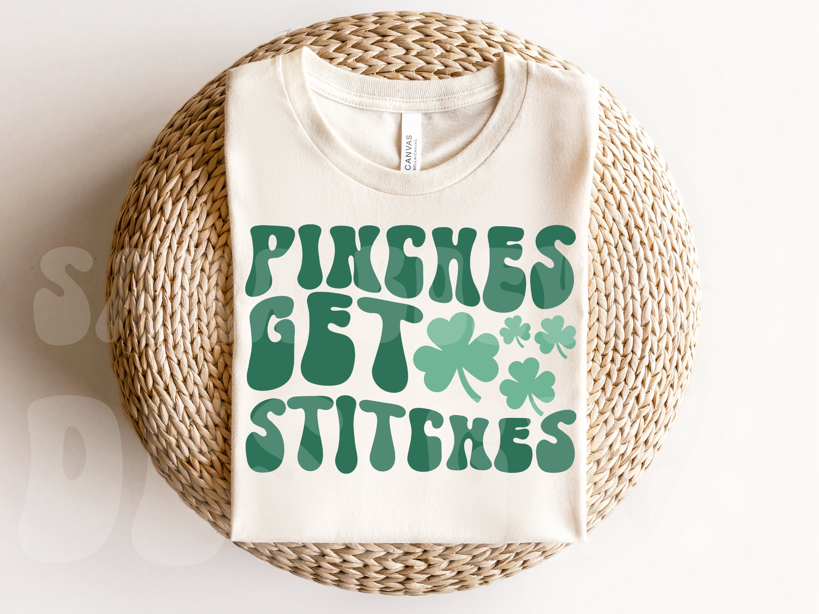 Pinches Get Stitches Svg Irish Svg Shirt Design Shamrock - Etsy