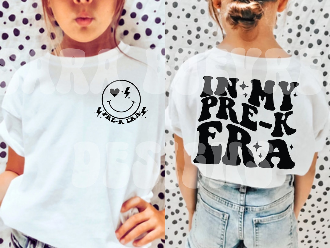In My Pre-k Era, Pre- K Svg, Pre- K Png, Pre- K Teacher Shirt, Groovy ...