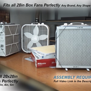Model-g Kit for Box Fan/filter - Etsy