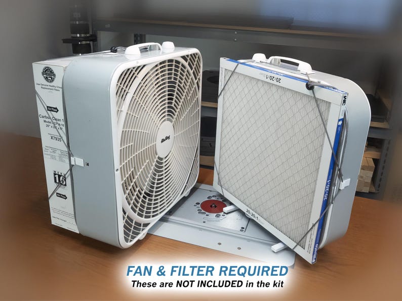 Model-g Kit for Box Fan/filter - Etsy