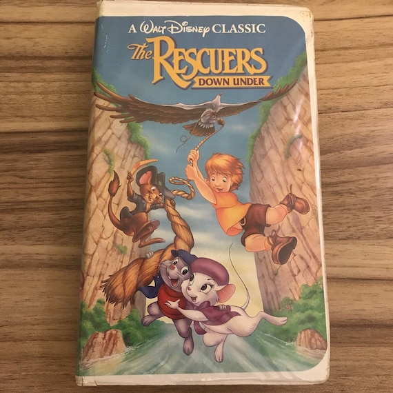 The Rescuers Down Under VHS 1991 - Etsy