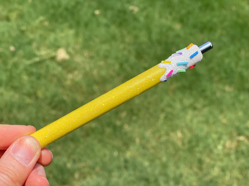 Ice Cream Drip Glitter Pens || Planner Accessories || Refillable ...