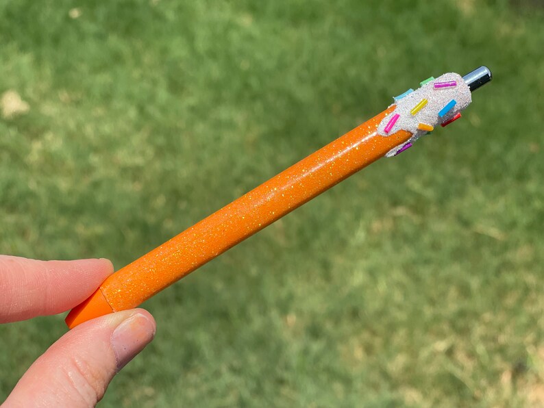 Ice Cream Drip Glitter Pens || Planner Accessories || Refillable ...