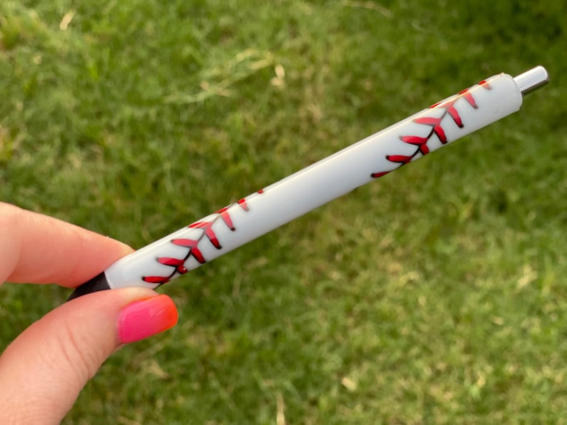 Custom Sports Ball Pens || Refillable Personalized Gel Pens ...