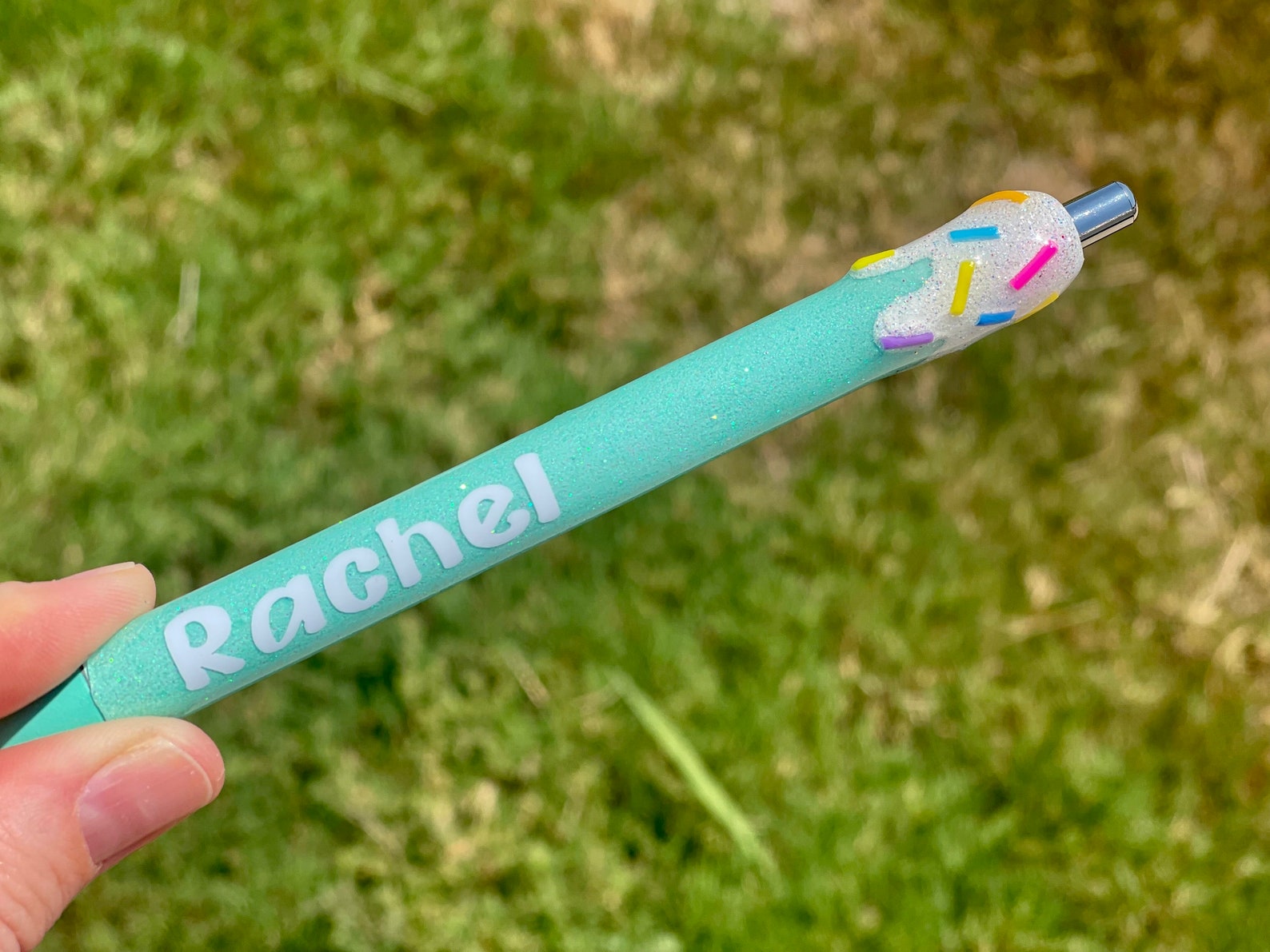 Ice Cream Drip Glitter Pens || Planner Accessories || Refillable ...