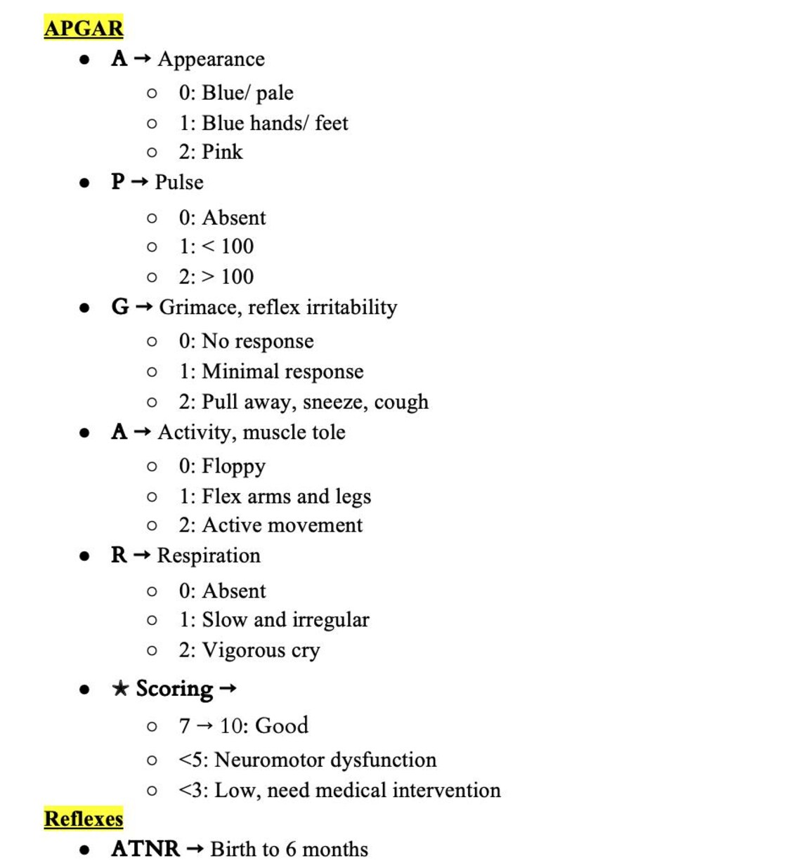 NPTE Pediatrics Outline - Etsy