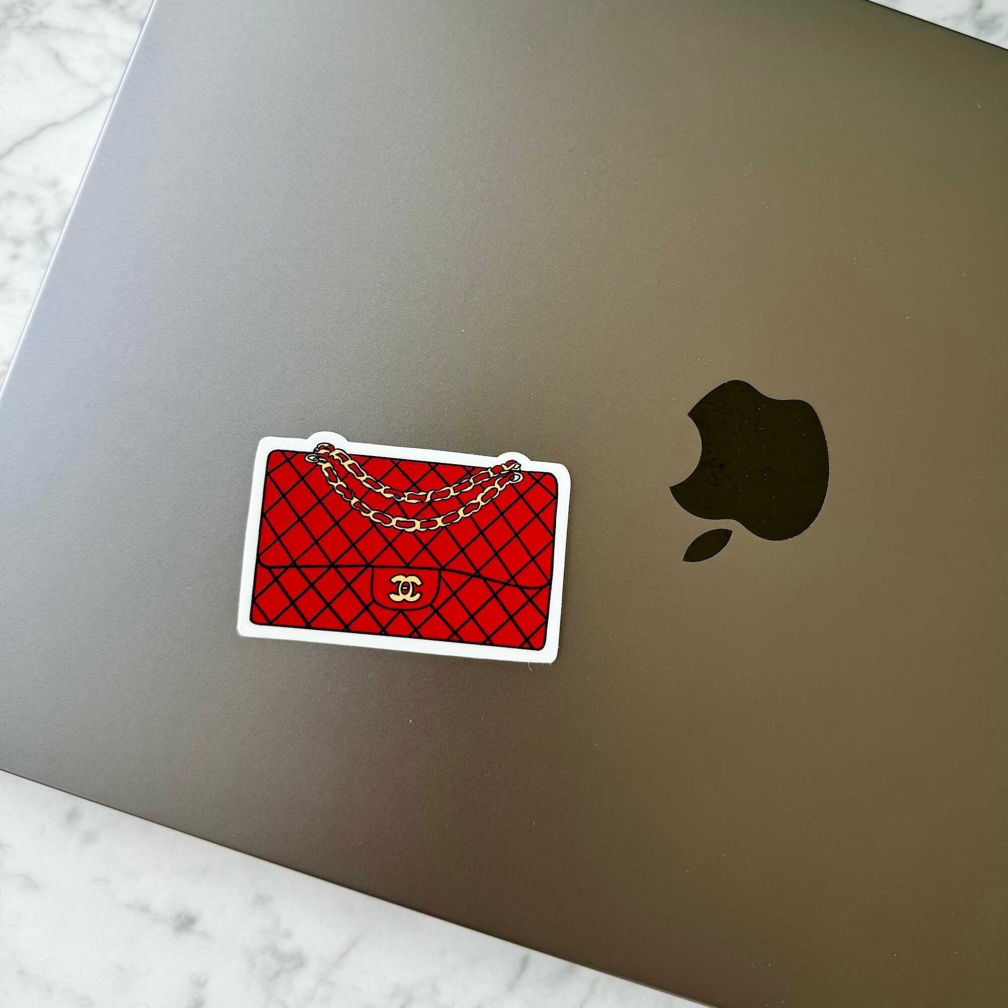 Luxury Bag Waterproof Sticker, Bullet Journal, Laptop Sticker, Water ...