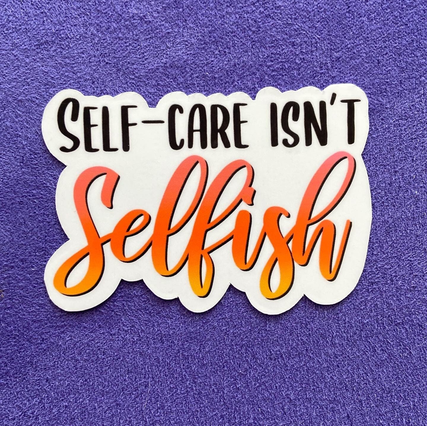 Self-care Sticker Set - Etsy
