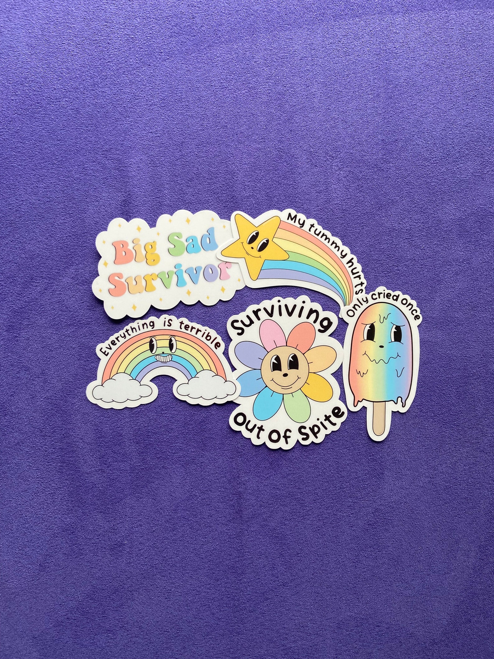 Pastel Rainbow Issues Sticker Set - Etsy
