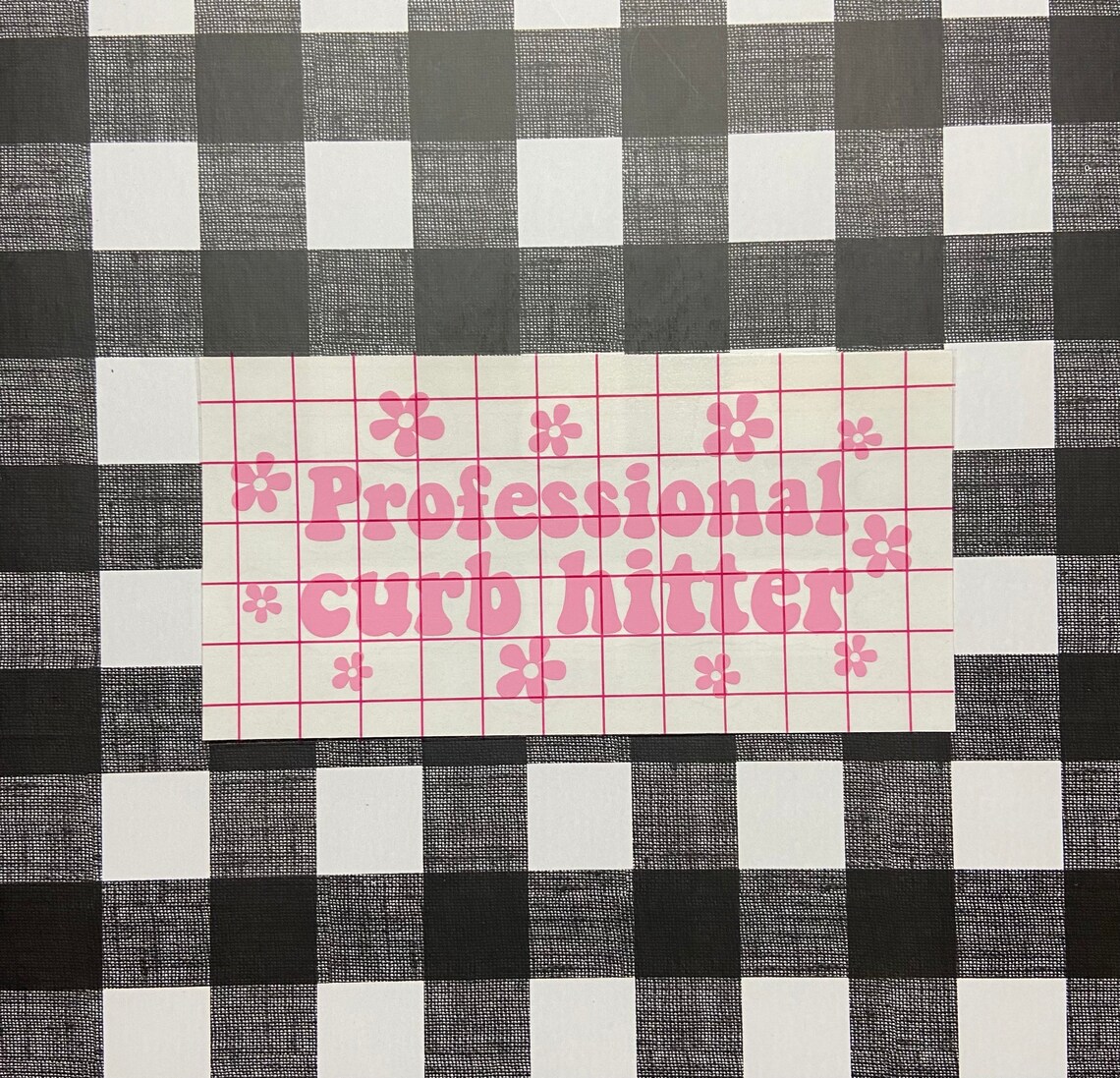 Professional Curb Hitter Vinyl Decal - Etsy