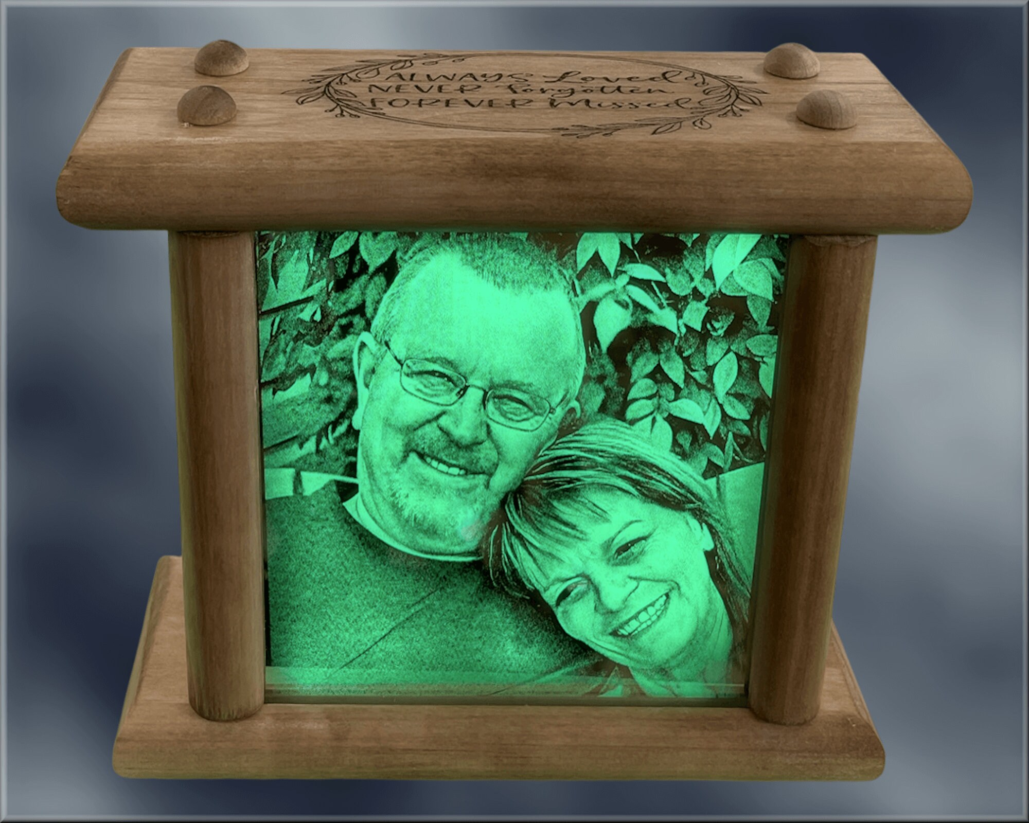 Memorial LED Light Box (style 1) - Etsy