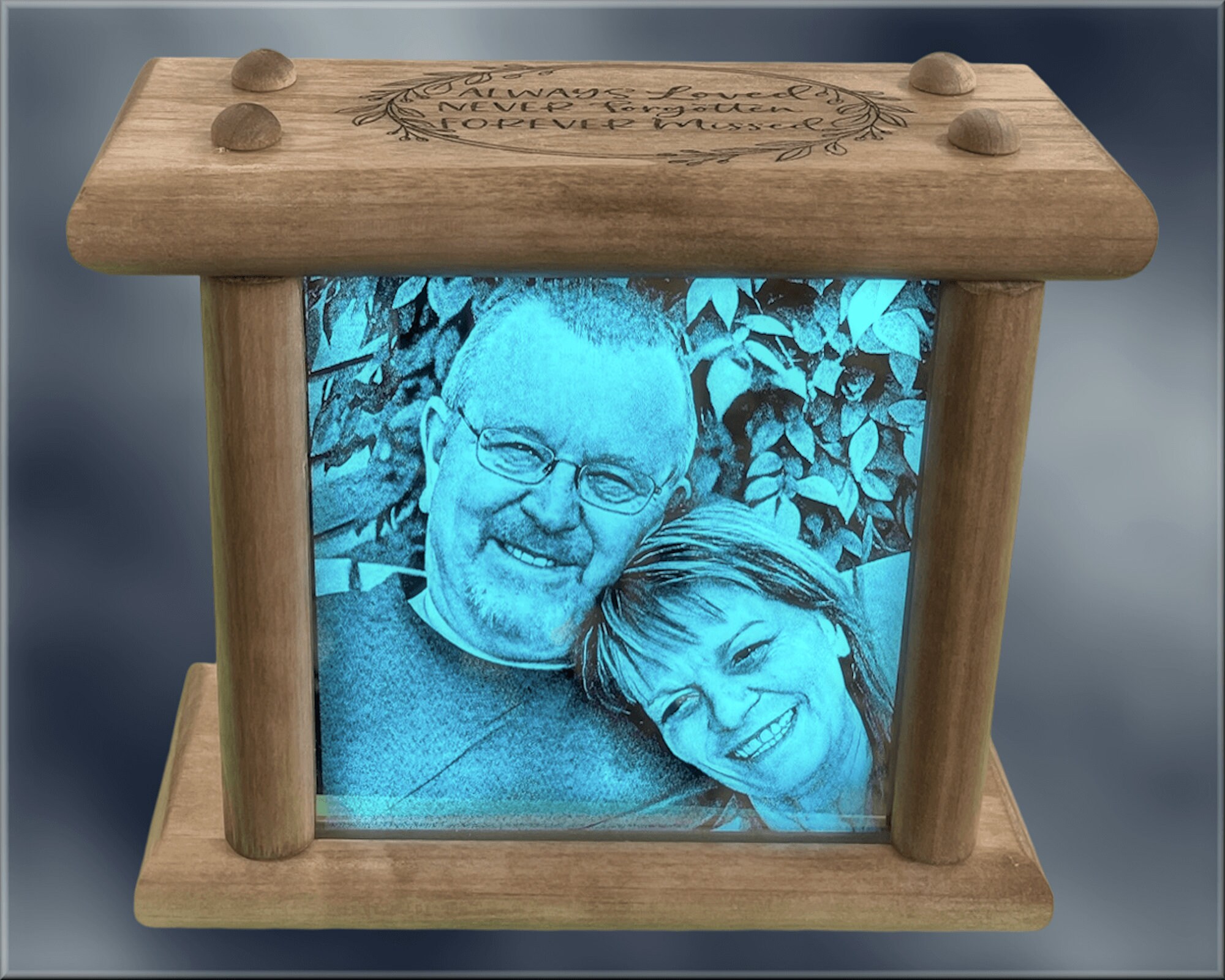 Memorial LED Light Box (style 1) - Etsy