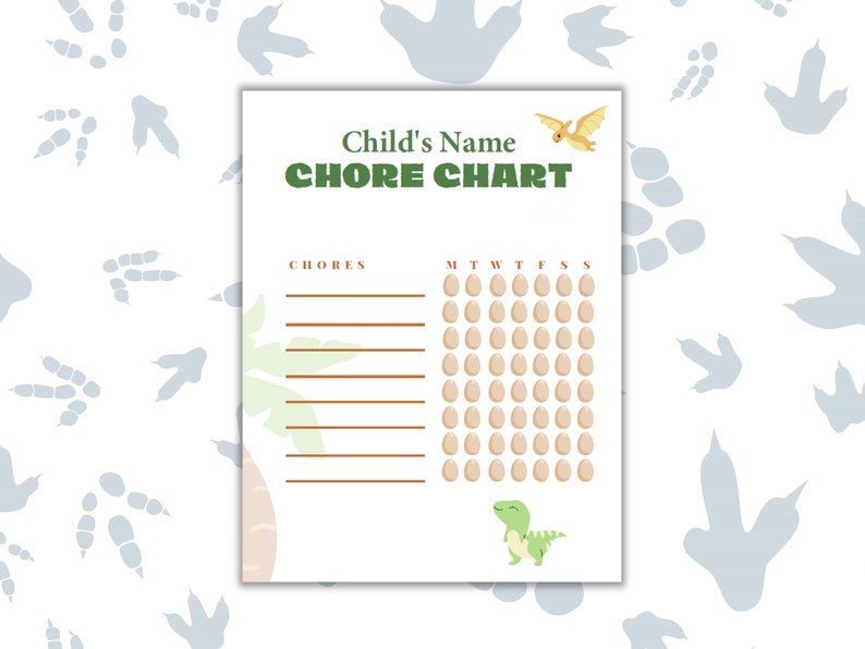 Editable Dinosaur Reward Chart for Kids, Girl Dinosaur Routine Chart ...