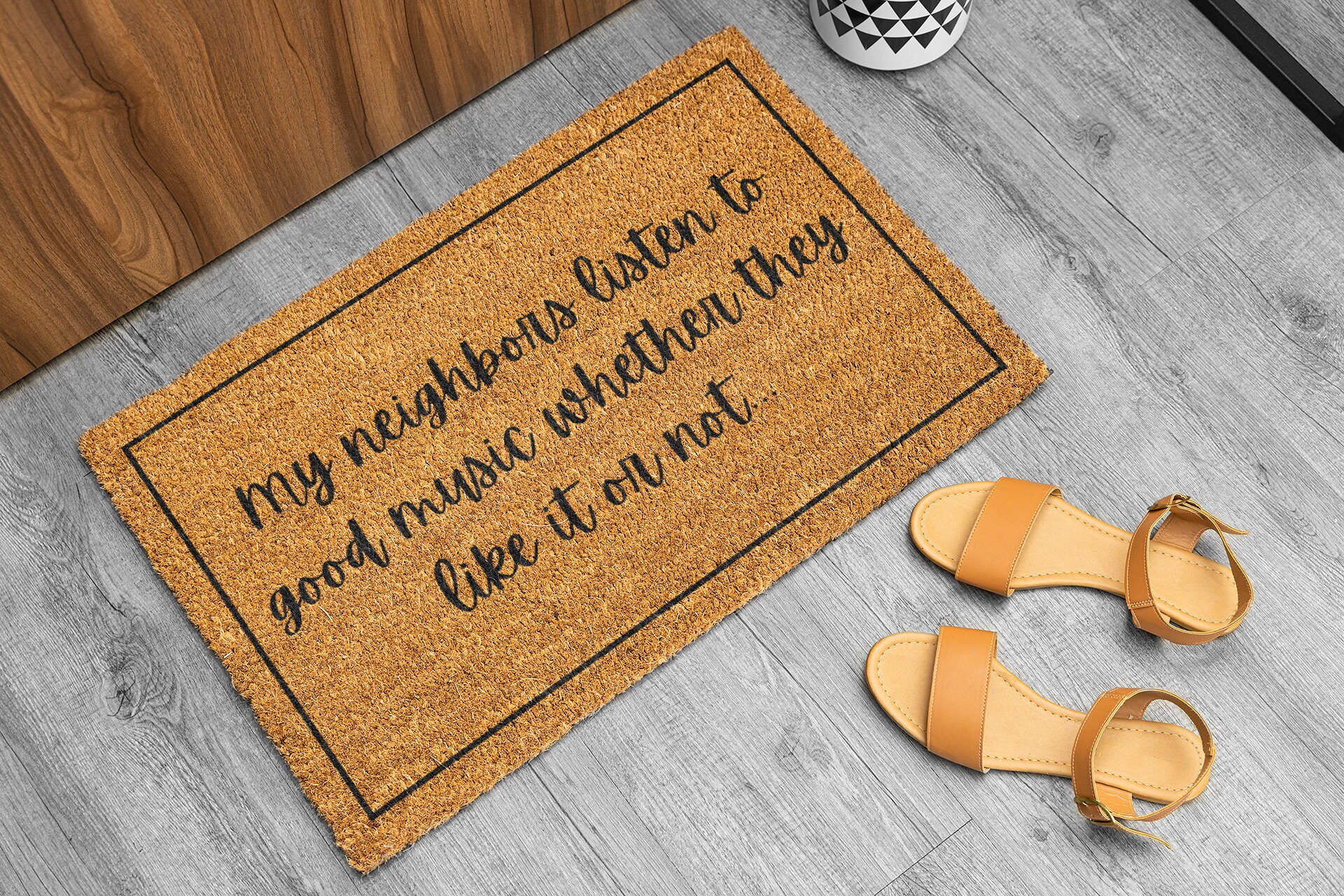 Welcome Mat Front Doormat Music Mat Housewarming Gift - Etsy