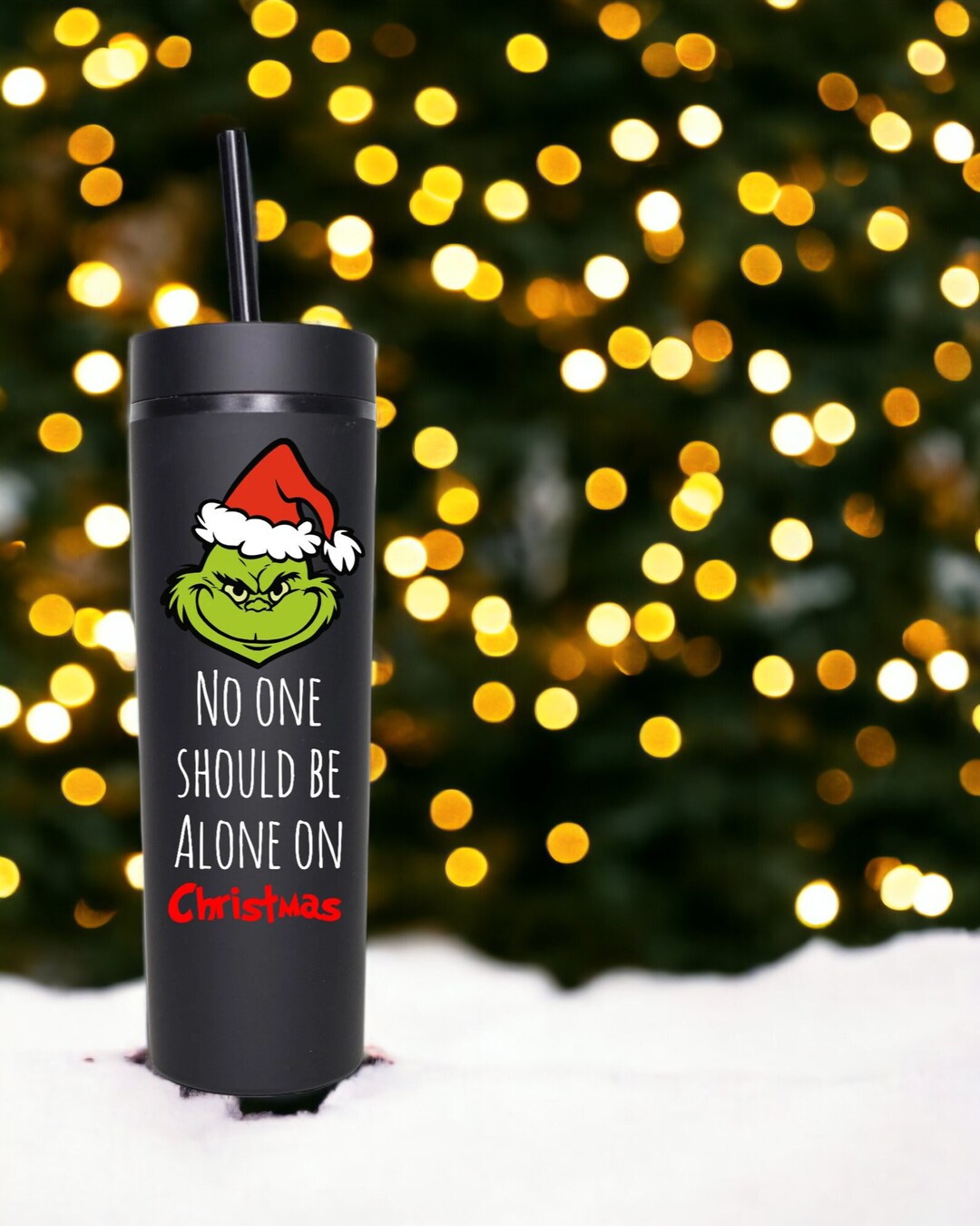 Grinch Tumbler Cup, Coffee Tumbler Cup, Personalized Christmas Tumbler ...
