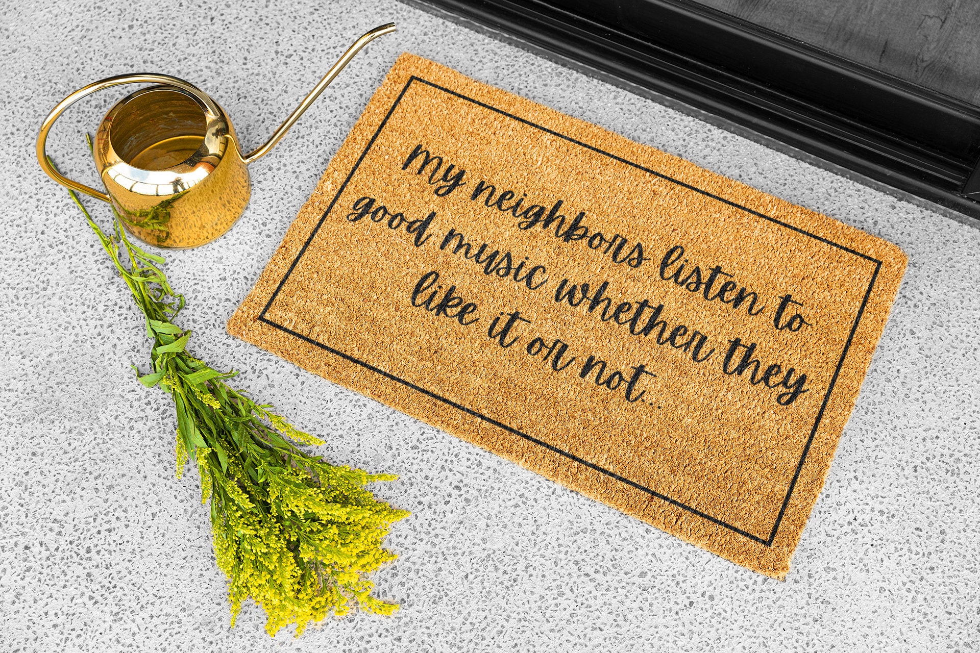 Welcome Mat | Front Doormat | Music Mat | Housewarming Gift | Music ...