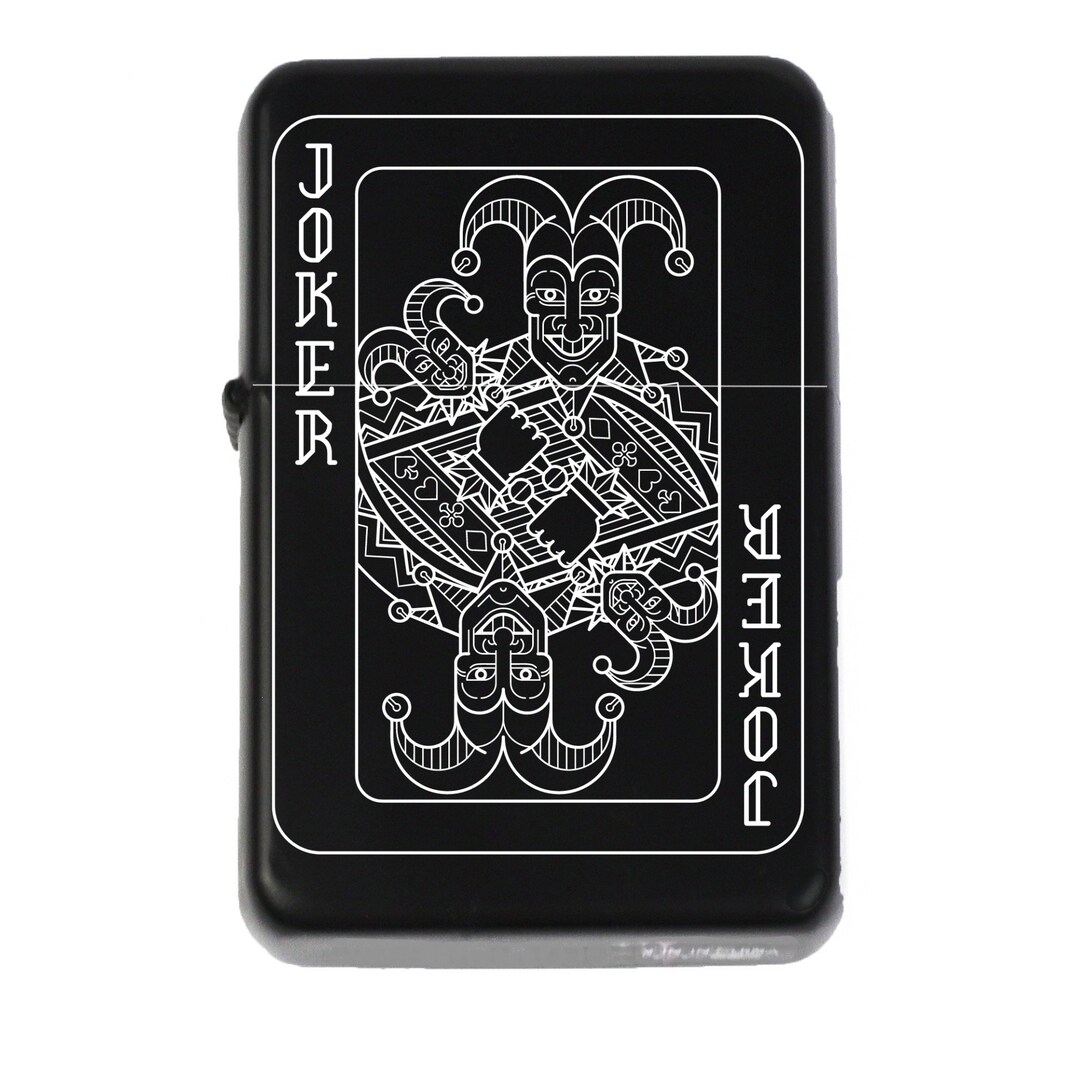 Joker Lighter | Playing Cards | Flip Lighter | Cigar Lighter | Golf ...