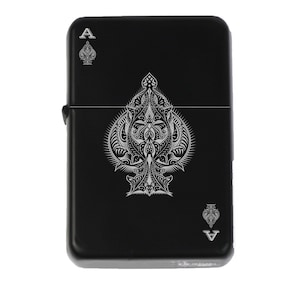 Ace of Spades Lighter Cigar Lighter Cards Flip Lighter - Etsy