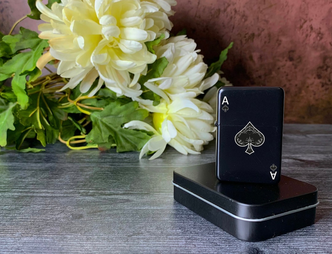 Ace of Spades Lighter | Cards Flip Lighter | Flip Lighter | Funny ...