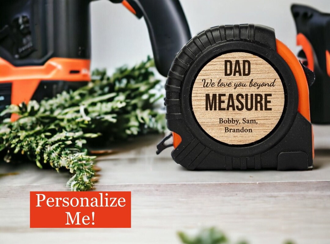 Tape Measure Personalized Tape Measure, Fathers Day Gifts Fathers Day ...