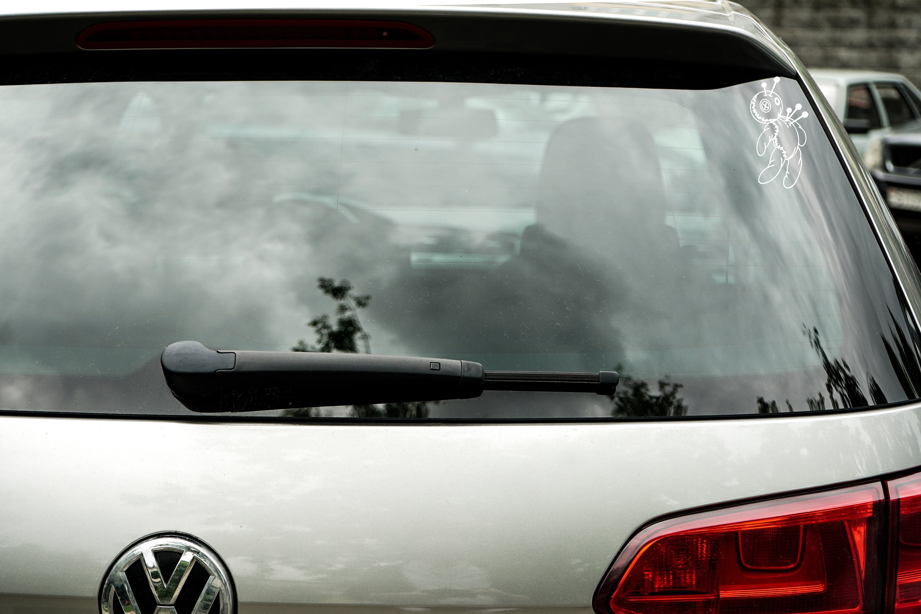 Voodoo Doll Vinyl Decal in Red White or Black for Cars - Etsy