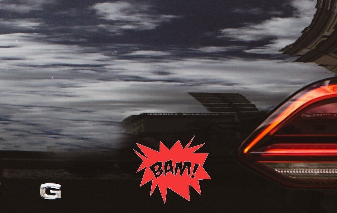 Comic Style BAM! or POW! Blast Decal - Etsy