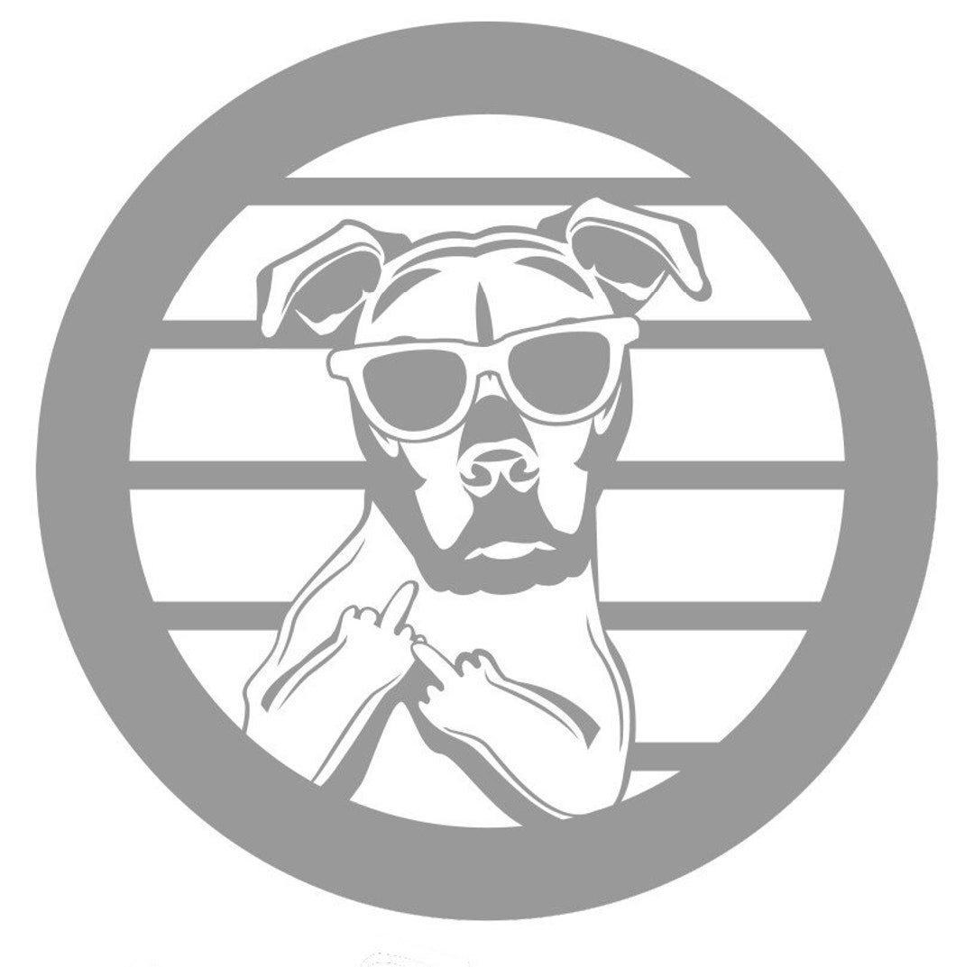 Thug Dog Decal Bird Dog Sticker for Cars Windows Laptops - Etsy