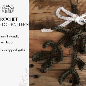 Mistletoe Crochet Pattern | PDF Pattern | Digital Pattern | Crochet ...
