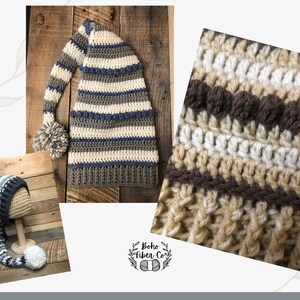 Crochet Stocking Cap Crochet Pattern | PDF Pattern | Digital Pattern ...