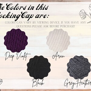 Perfectly Plum Stocking Cap Crochet Beanie Elf Hat Long Tail Beanie ...