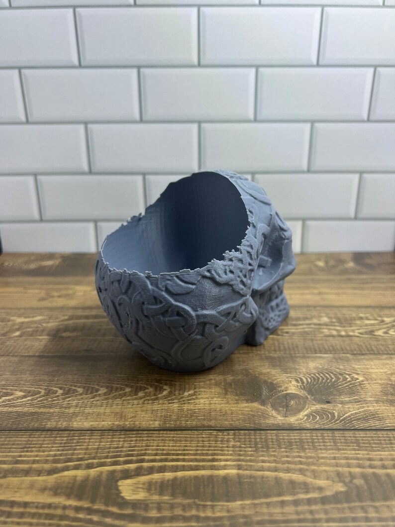 Skull Ashtray 3D Printed Ash Tray Jolly Roger Skull and Bones Pirate ...
