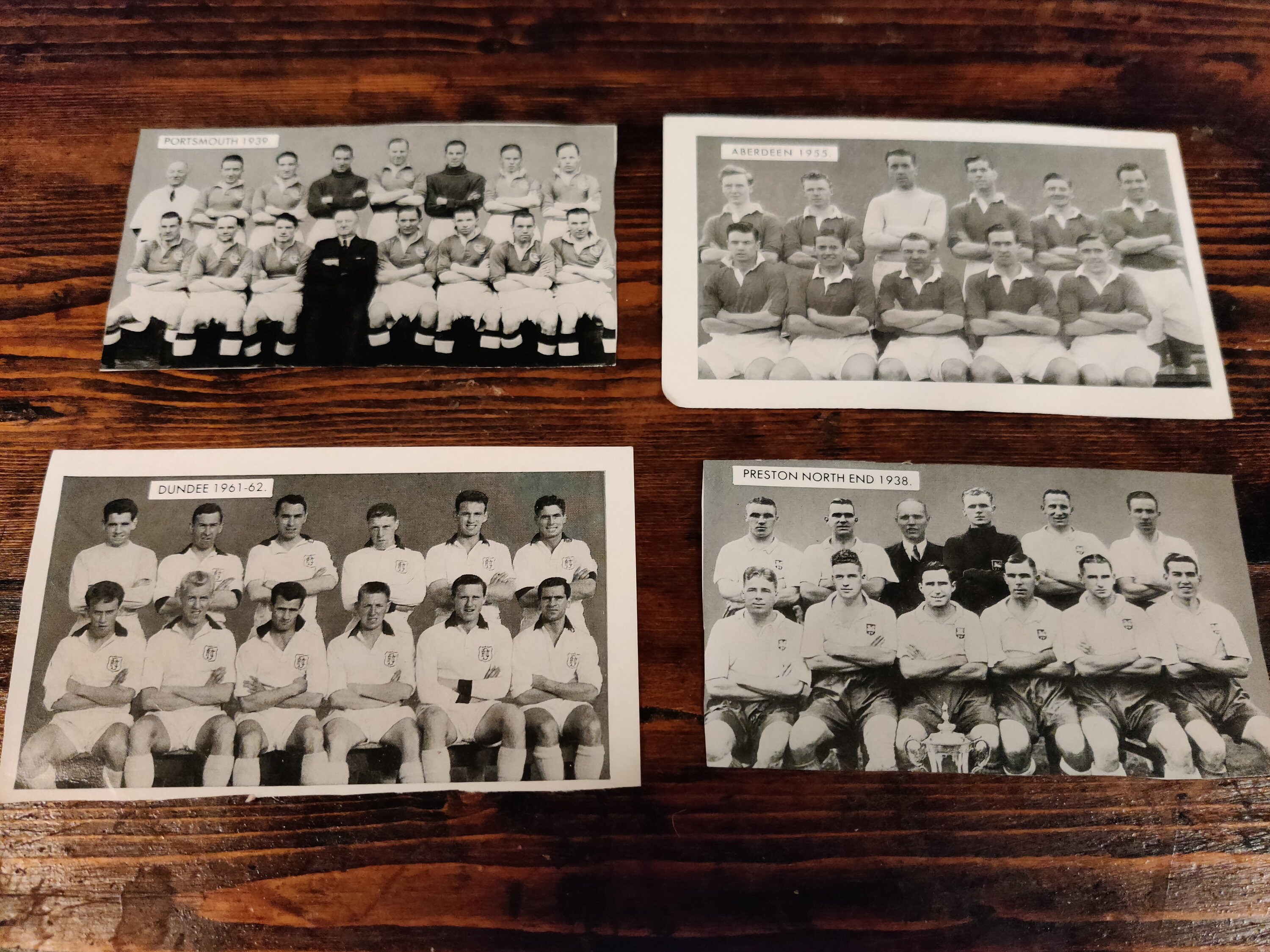Vintage Famous Football Team Cards - Etsy